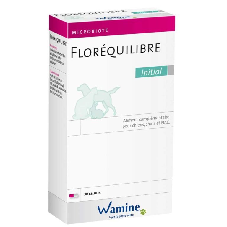 Wamine - Floréquilibre Initial - Probiotique Chien & Chat